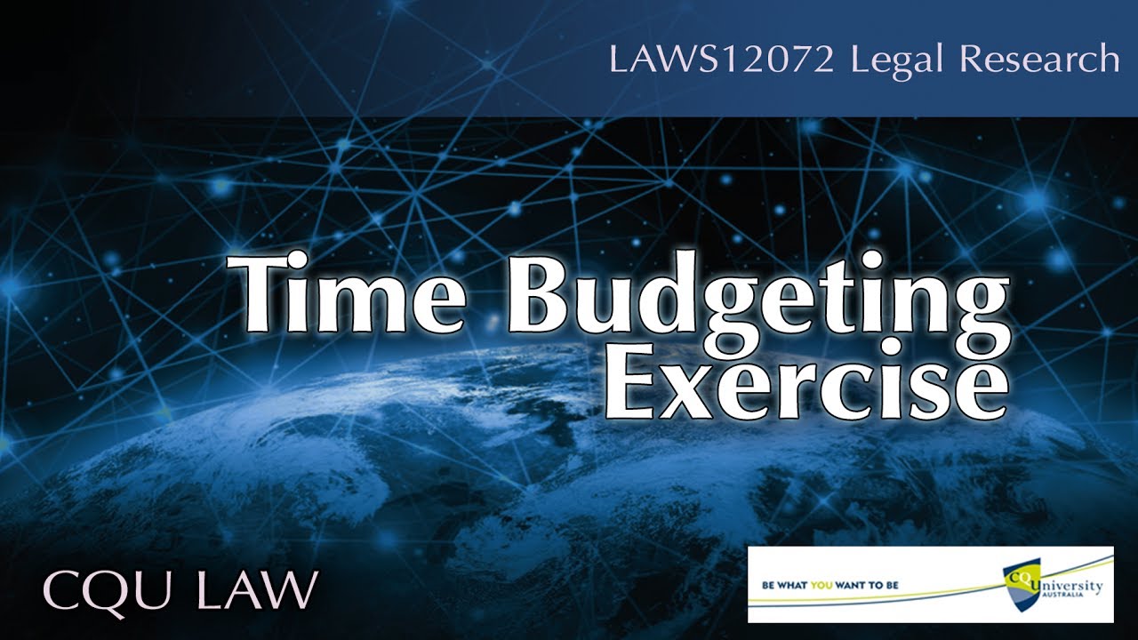 Time Budgeting Exercise YouTube time-budgeting-exercise-youtube