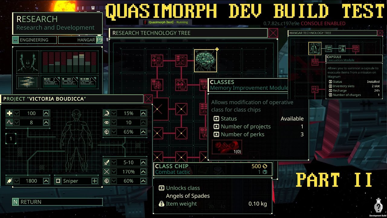 Quasimorph Developer Build Testing II - YouTube