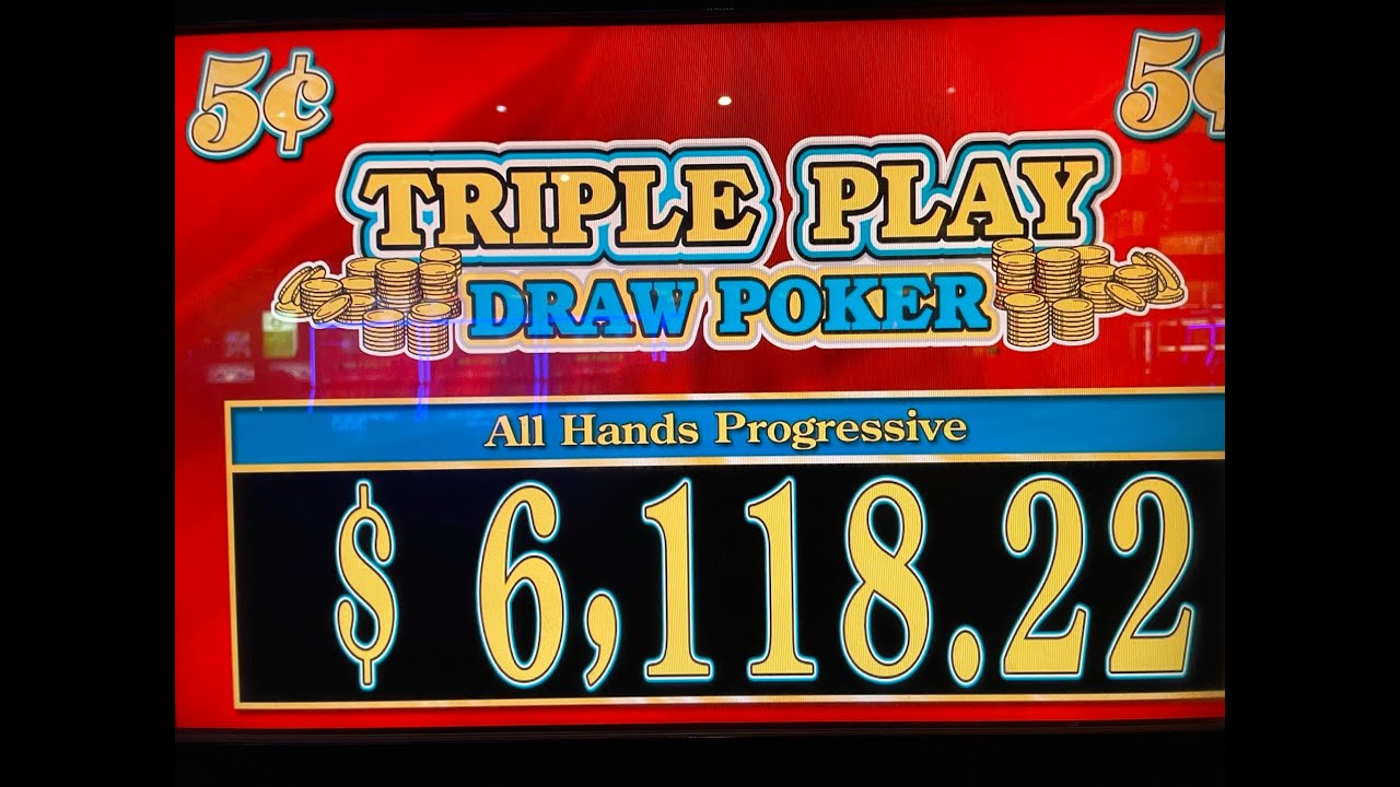Video Poker: Triple Play - Triple Double Bonus Poker All Hands ...