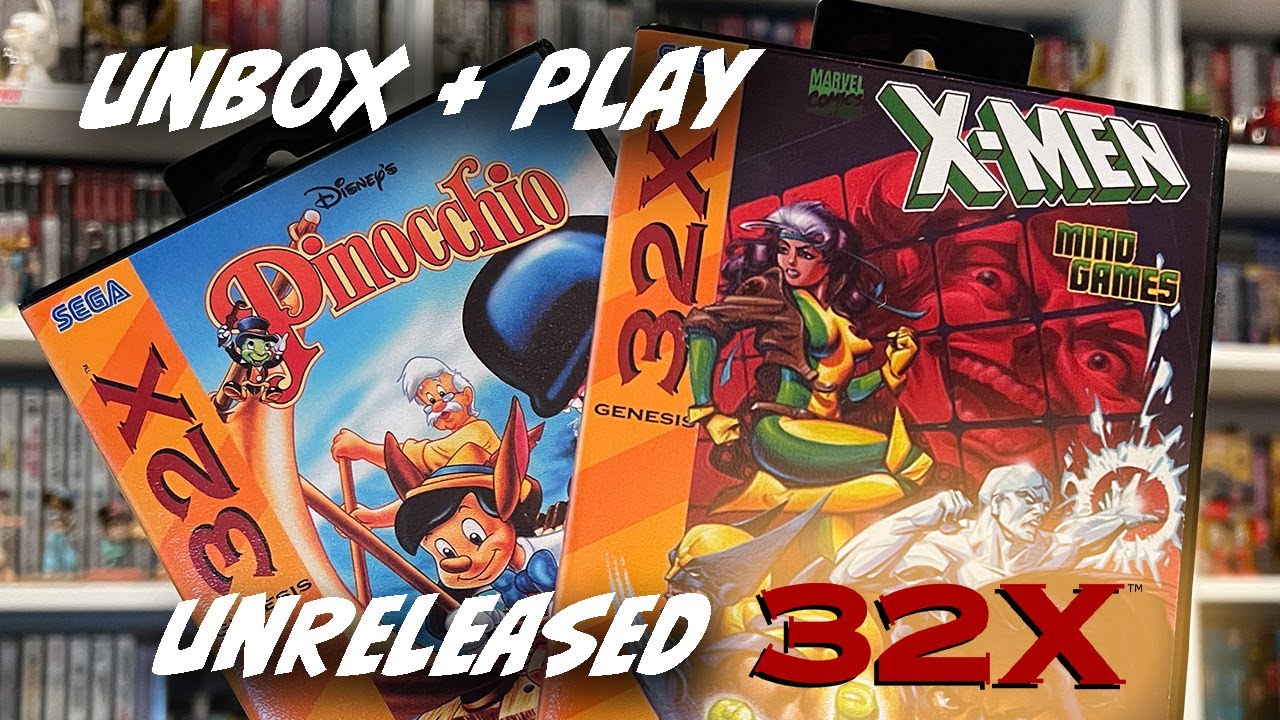 Unreleased Sega 32X Games | X-MEN & Pinocchio - YouTube