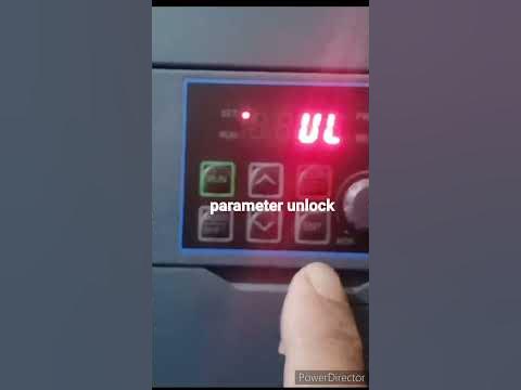 inverter parameter setting Ls g100 - YouTube