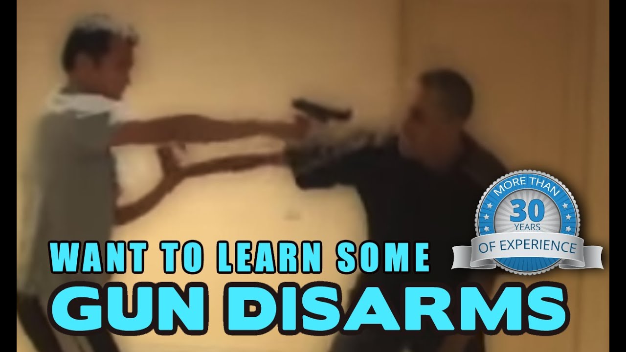 Handgun CQC Disarming Techniques - Do they really work - YouTube