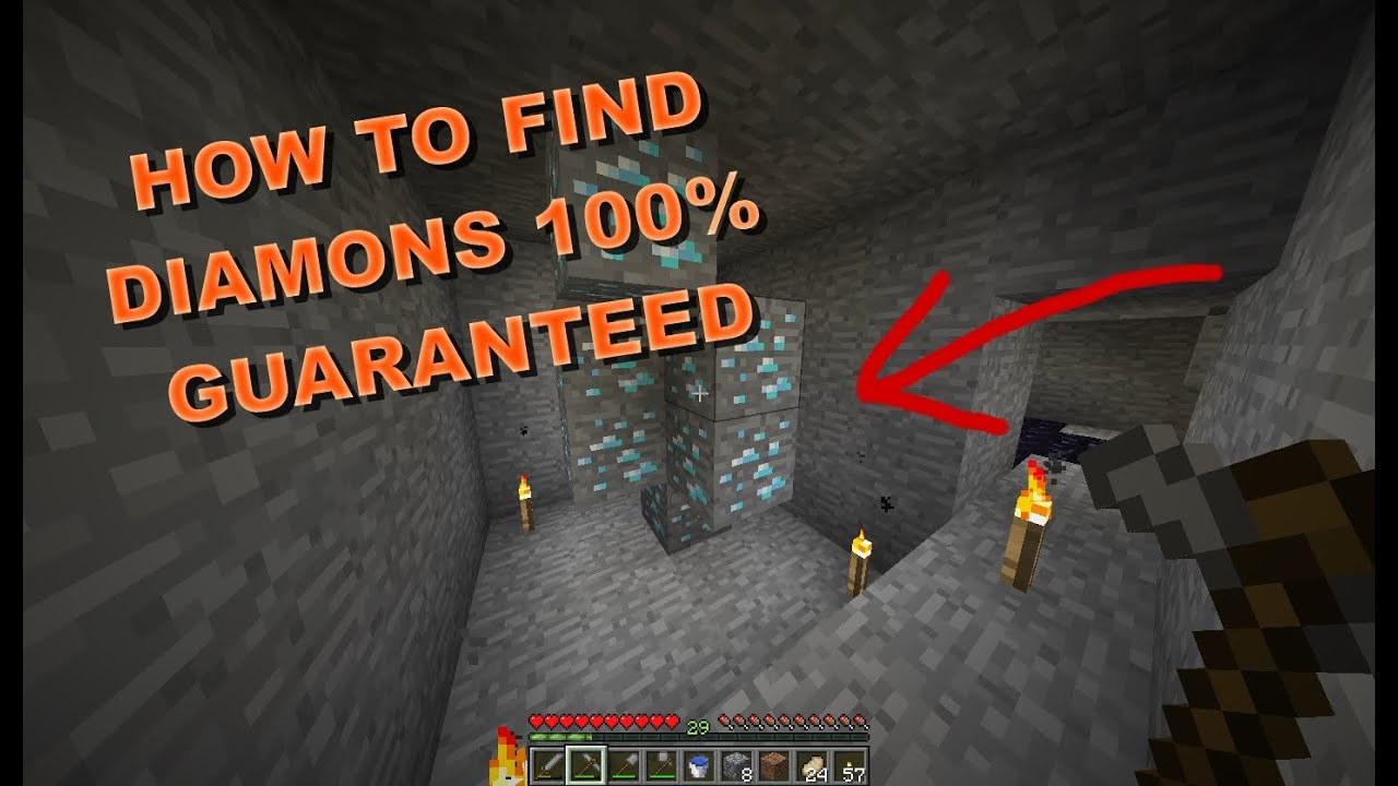 HOW TO FIND DIAMONDS - Minecraft Mondays - Part 4 - YouTube