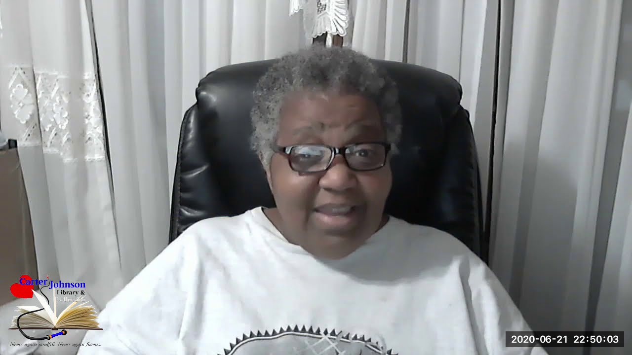 History - Mama Vi Johnson Tells of How the Carter/Johnson Library ...