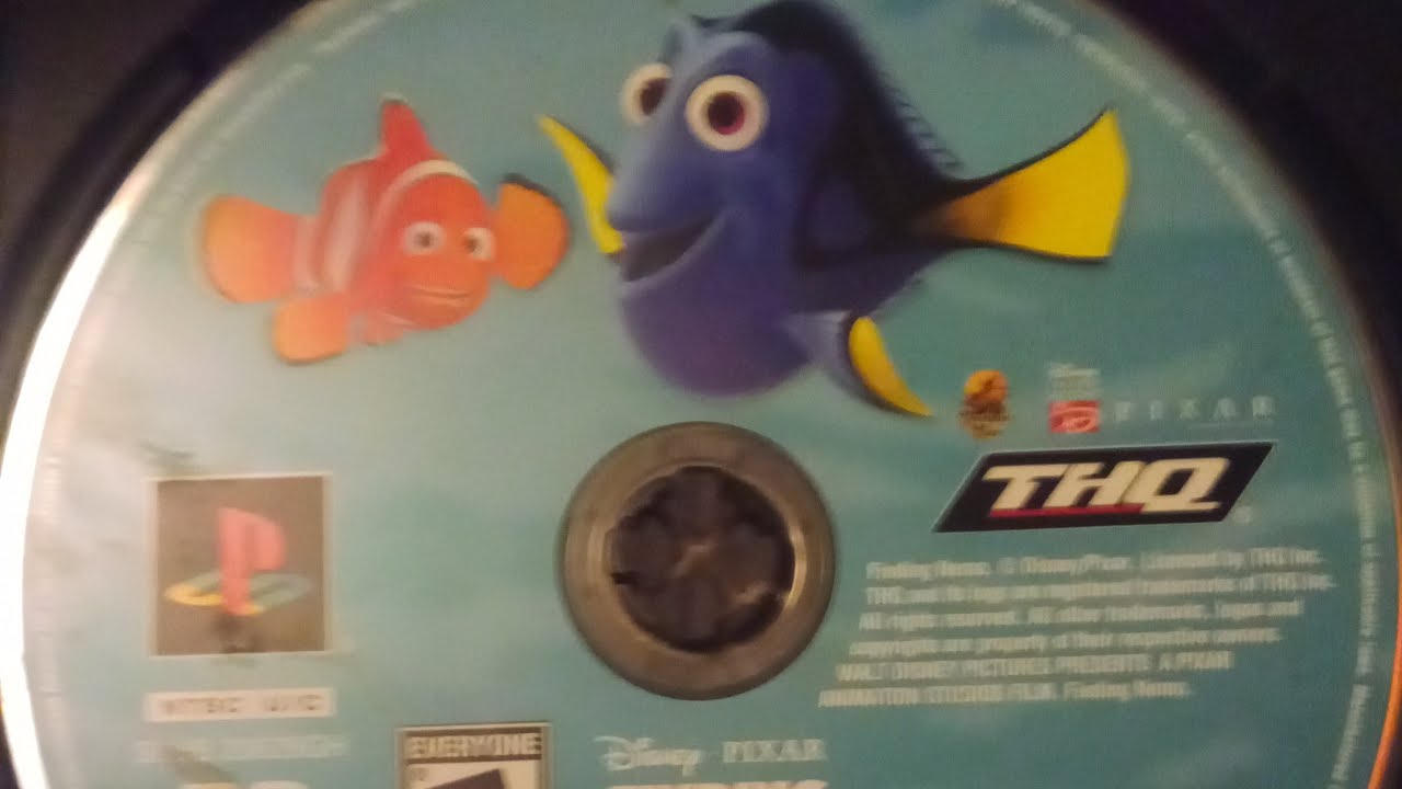 playing finding Nemo on the PS2. part 1 - YouTube