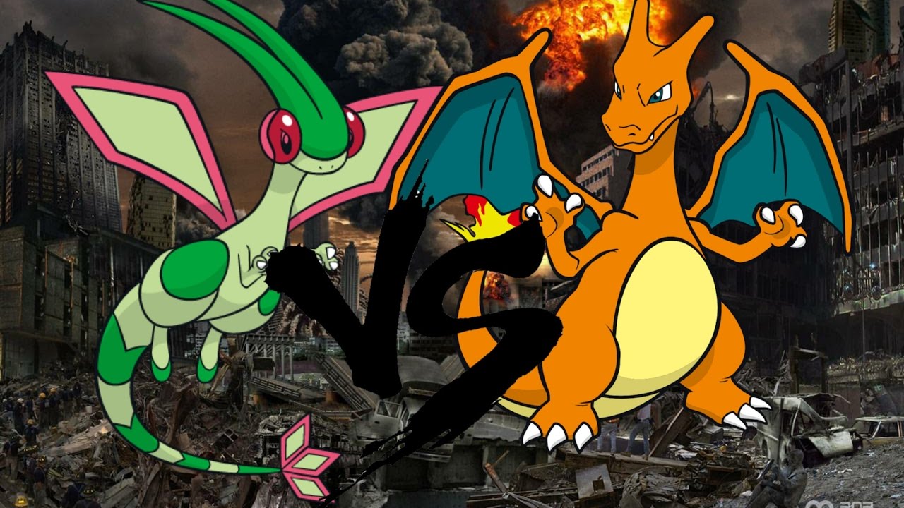 FLYGON vs CHARIZARD - YouTube