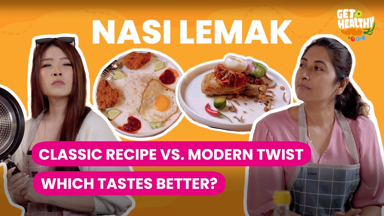 Chef vs. Home Cook Showdown: Who Nails the Healthier Nasi Lemak? | Get ...