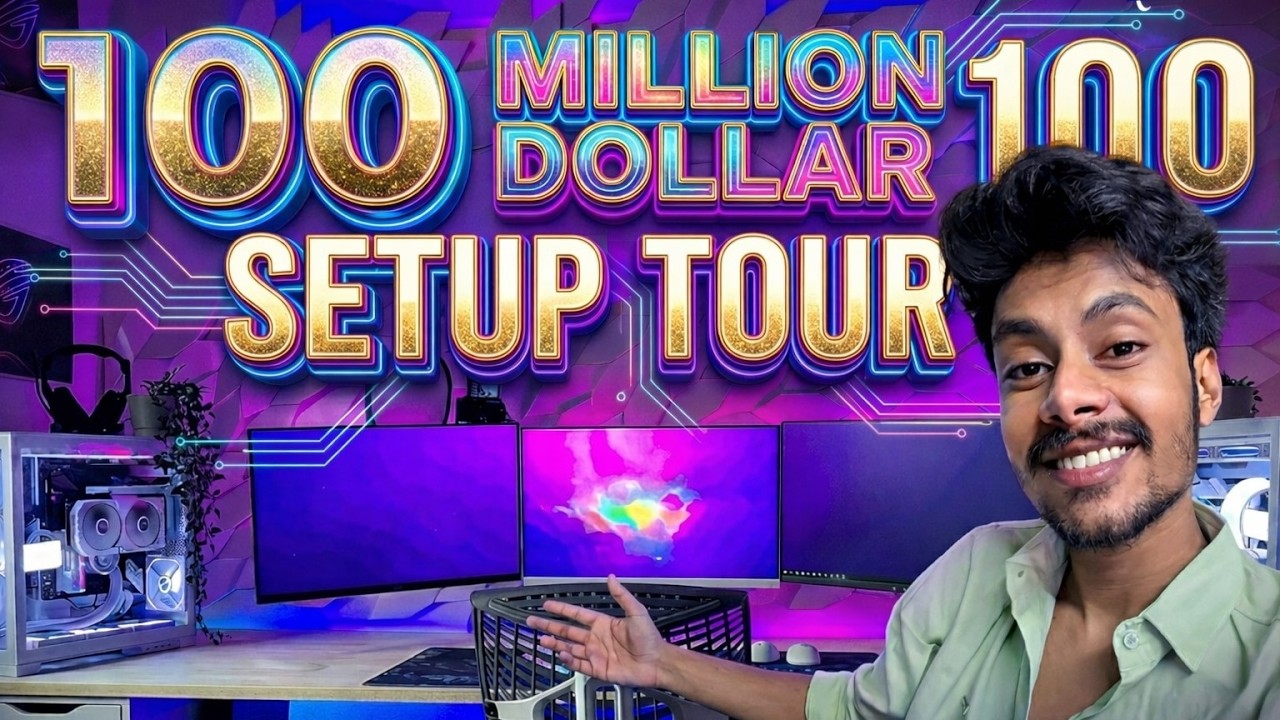 My 100 Million Dollar SETUP TOUR #roadto1k - YouTube