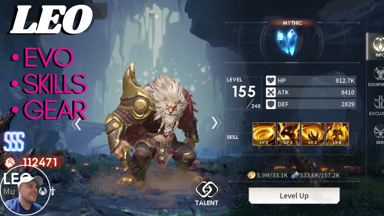 Leo - Best Tank in the game! | Eternal Evolution - YouTube