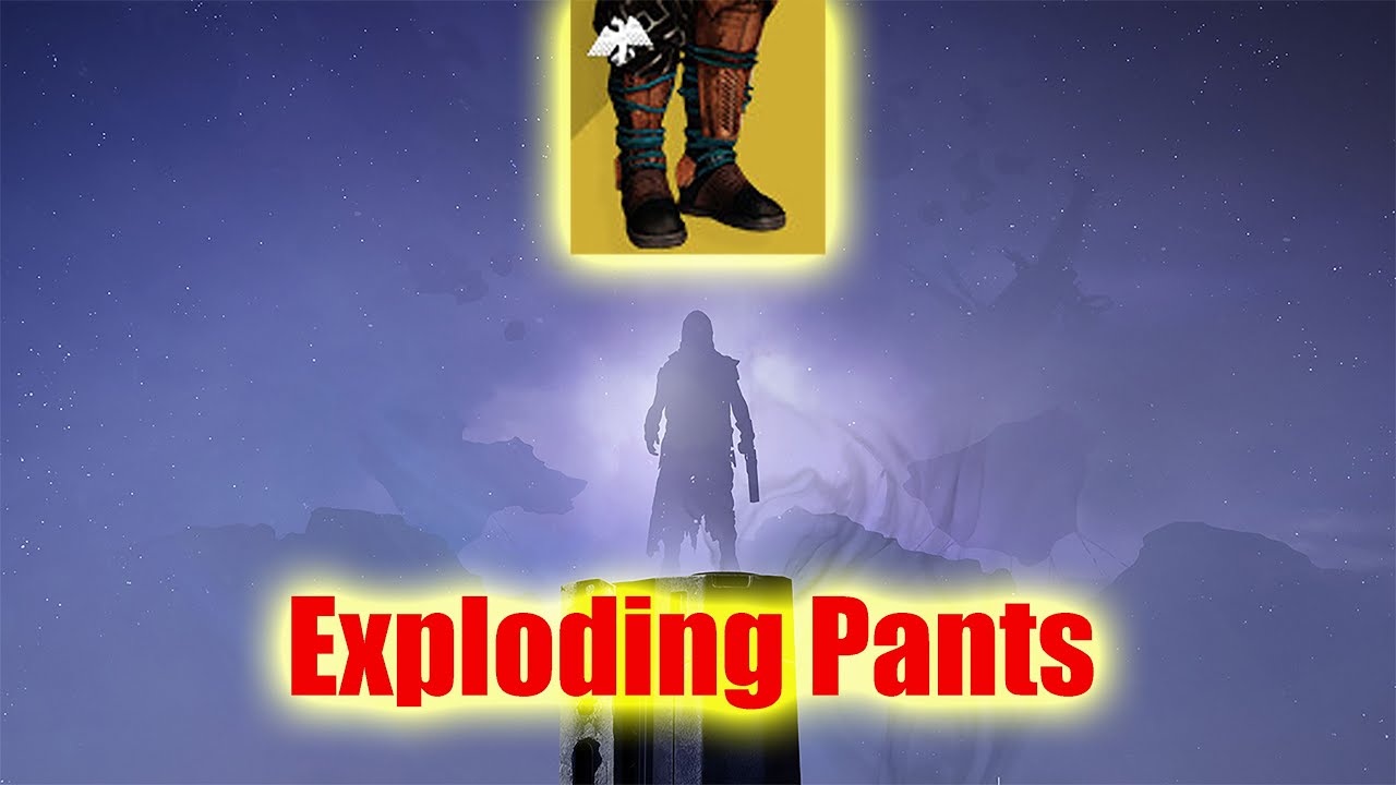 Exploding Pants: Roleplaying in destiny 2 - YouTube