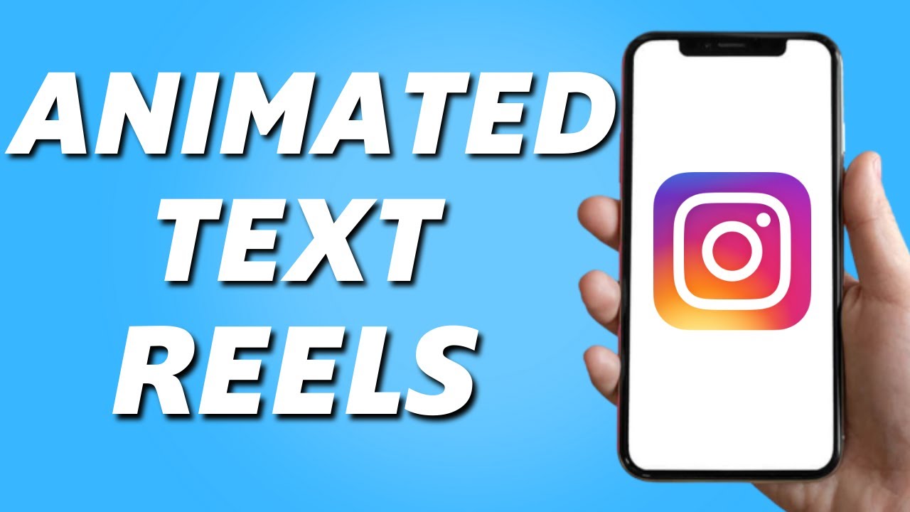 How to Add Animated Text to Instagram Reels Videos (Full Guide) - YouTube