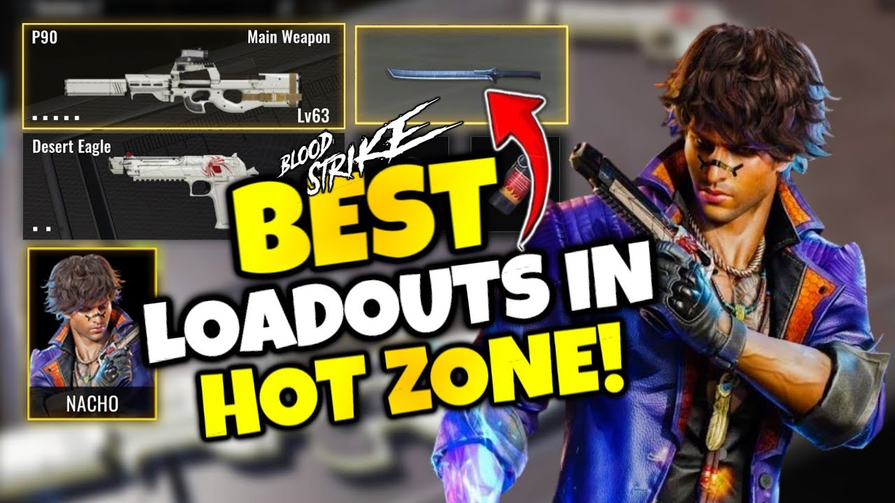 10 BEST LOADOUTS in HOT ZONE (2024) | Blood Strike - YouTube