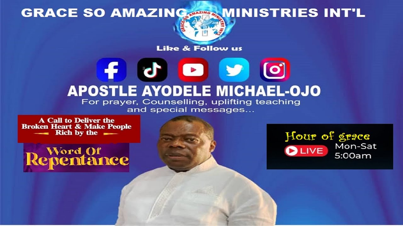 THANKSGIVING KEY TO DIVINE EMPOWERMENT: Apostle Ayodele Michael-Ojo ...