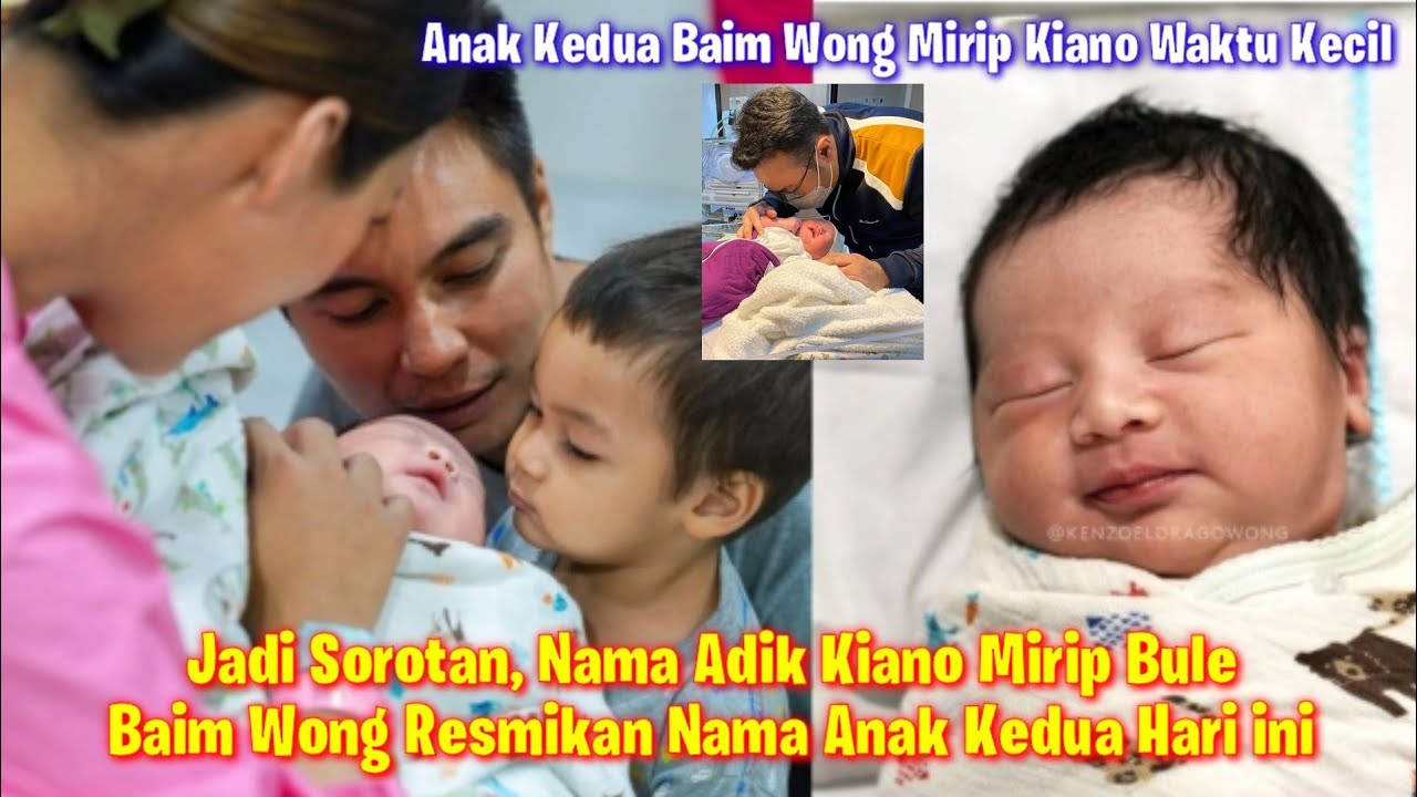 Keren Nama Anak Baim Wong Jadi Sorotan! Baim Wong Langsung Resmikan ...
