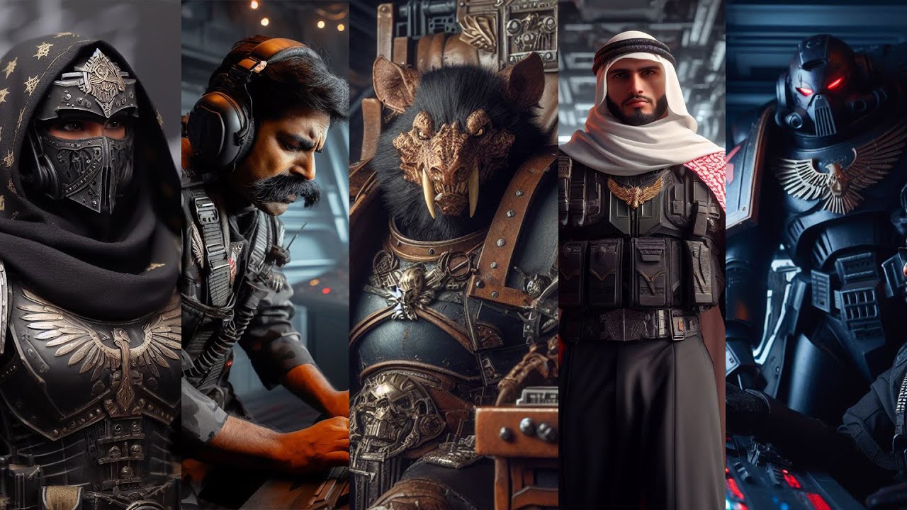 The 11th Legion Meet The The Skaven | Warhammer 40k Lore - YouTube