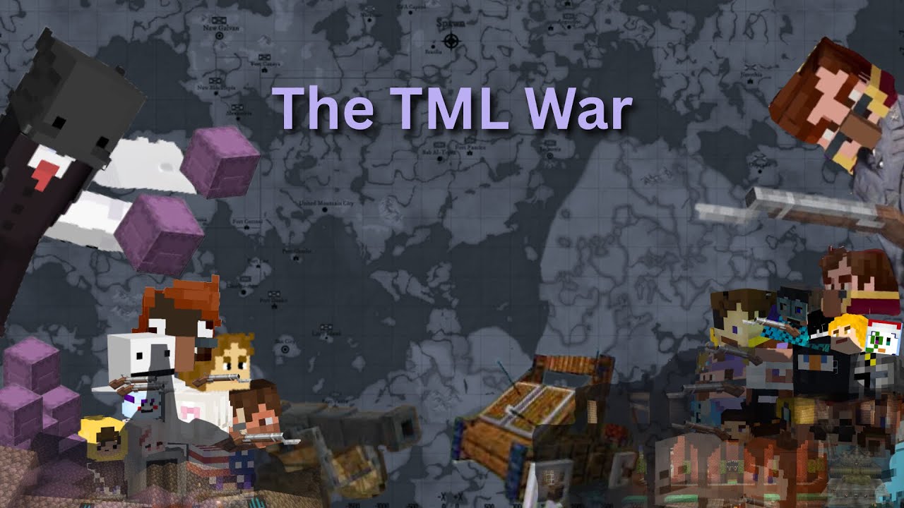 8 month long Minecraft war explained with map - YouTube