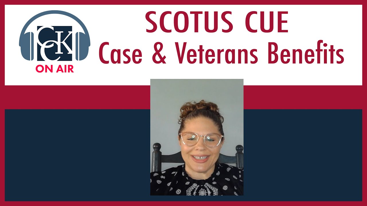 Supreme Court Hears VA CUE Case: Veterans' Benefits - YouTube