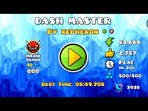 "Dash Master" 100% (Insane Demon Plataforma) By Xepheron | Geometry ...