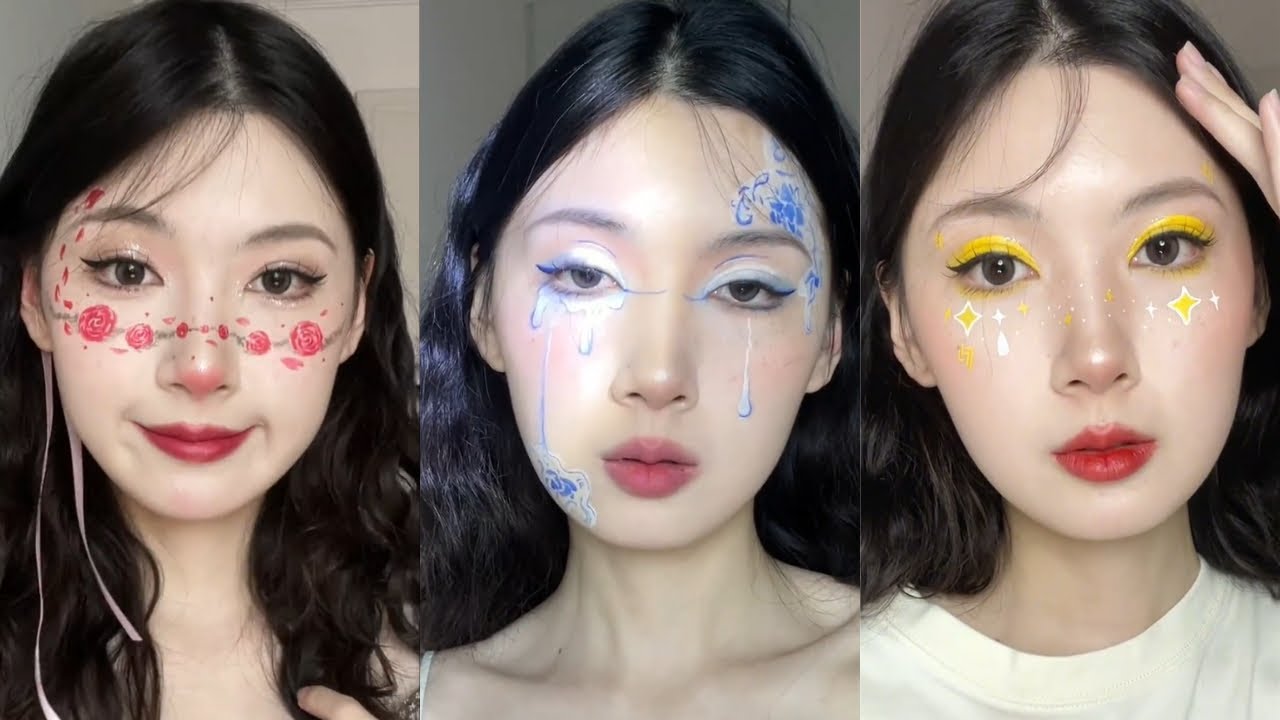 😍CREATIVE MAKEUP TUTORIALS | Compilation TikTok China - YouTube