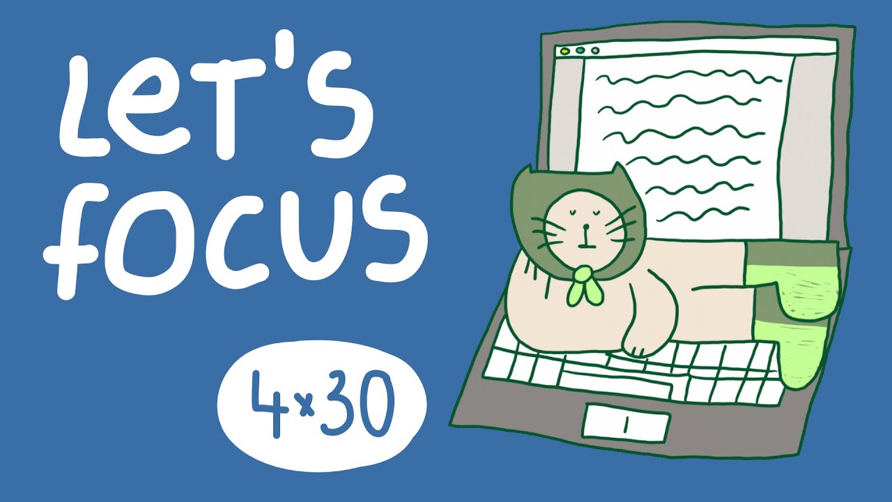 Stay Focused 2 hours timer | 30-Minute Focus & 5-Minute Break Pomodoro ...