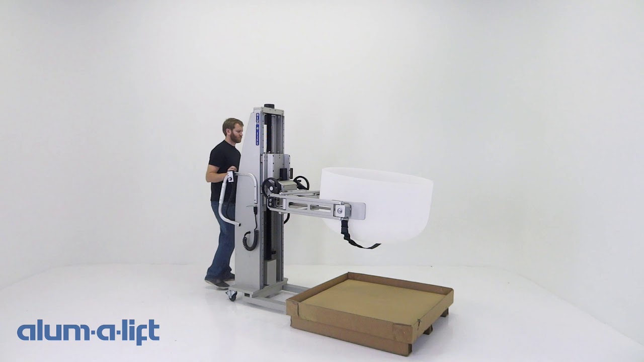 Precision Clamping Lift for Handling Quartz Crucibles - Alum-a-Lift ...