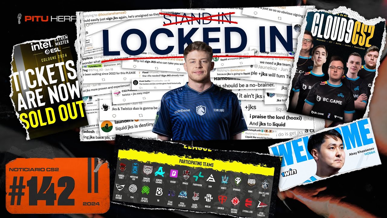 Vuelve el CS2, también jks, HooXi habla de G2 | Noticiario #142 CS2 ...