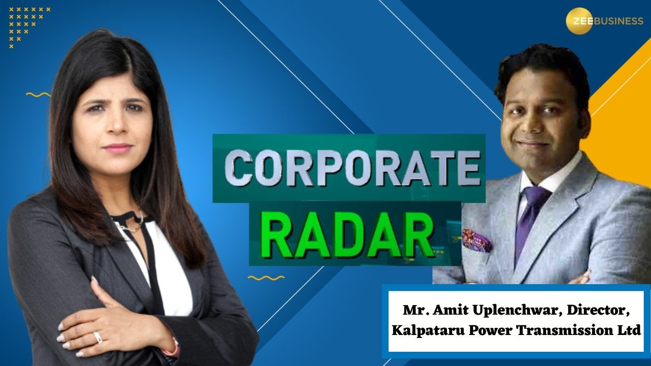Mr. Amit Uplenchwar, Director, Kalpataru Power Transmission Ltd In Talk ...