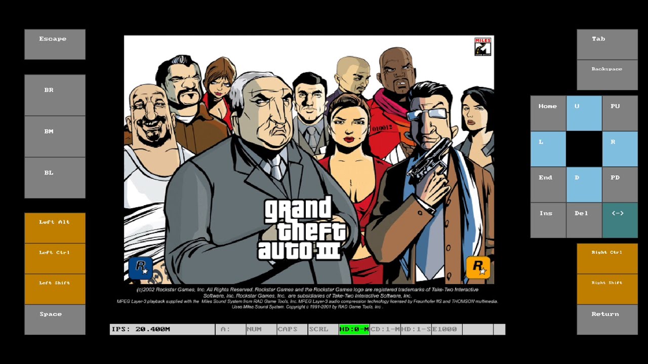[Android][ARMV8] lBochs PC Emulator v3.1.1 - Grand Theft Auto III - YouTube