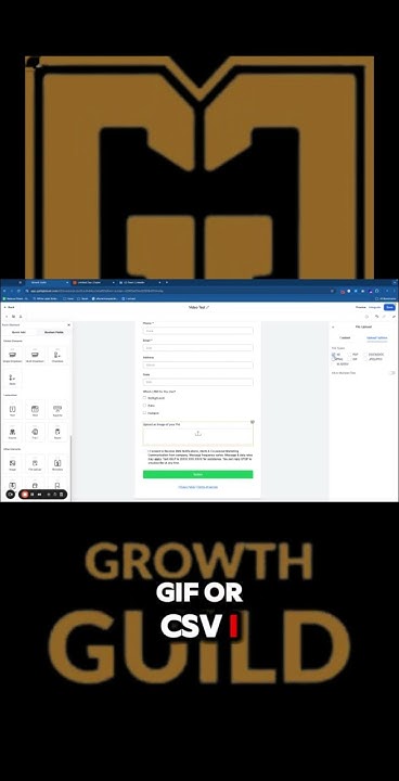 Go High Level Forms Tutorial | Checkbox, File Upload, and Customization Tips - Promo - YouTube