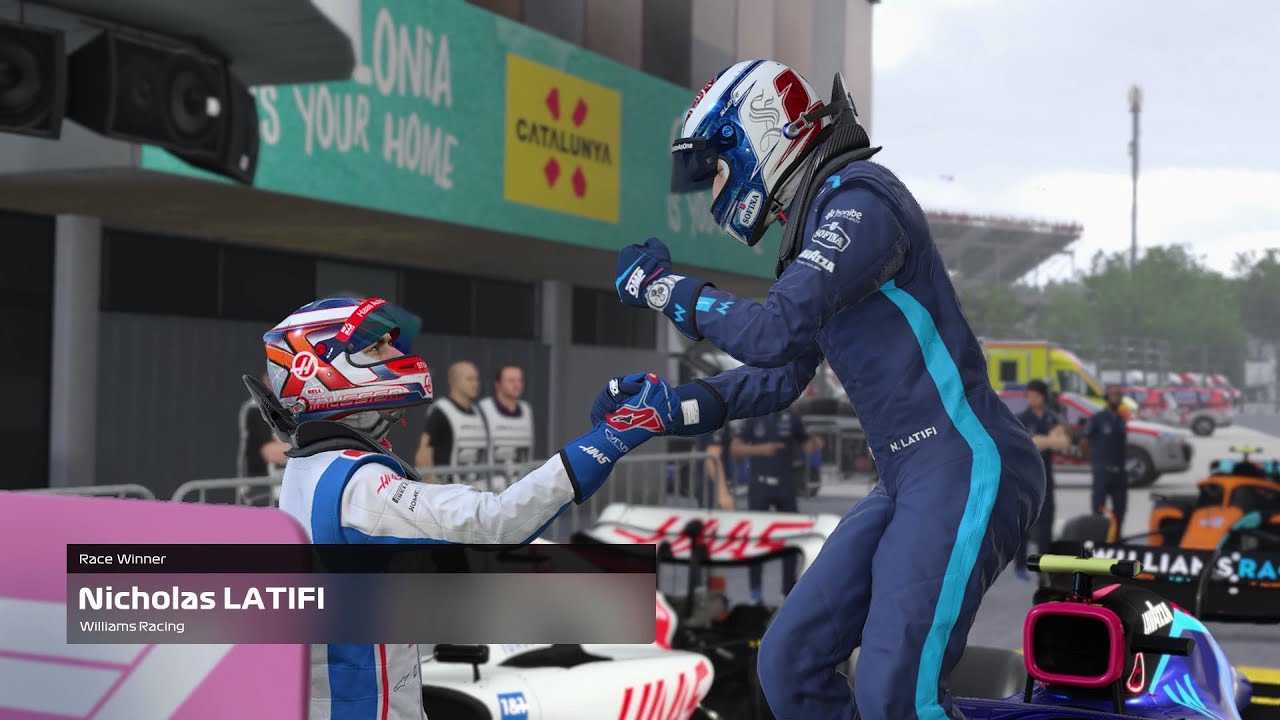 F1 22 GOATIFI TAKES AN EASY W - YouTube