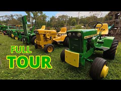 Touring My Collection of Rare & Restored Vintage Tractors