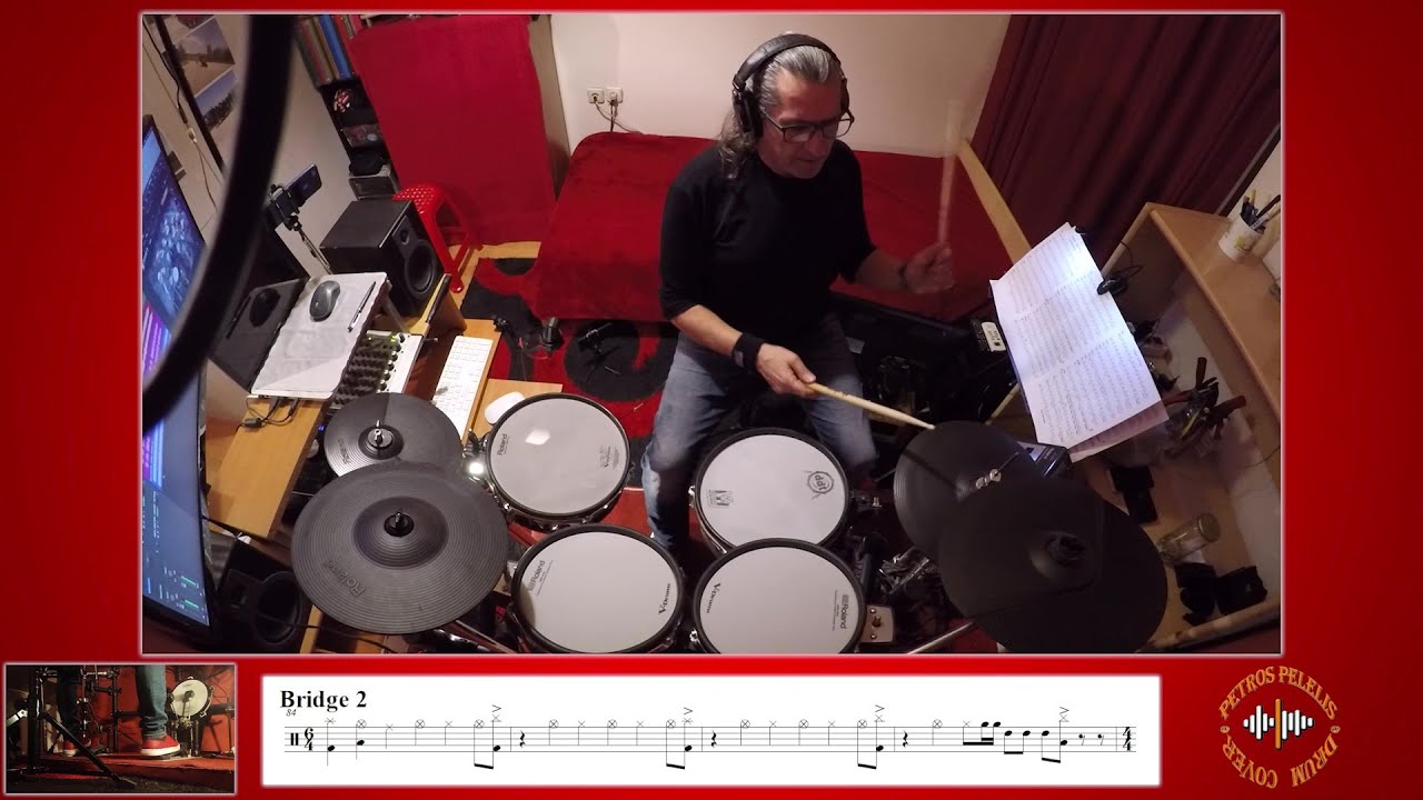 Foreigner - Soul Doctor - Drum Cover - Petros Pelelis - YouTube