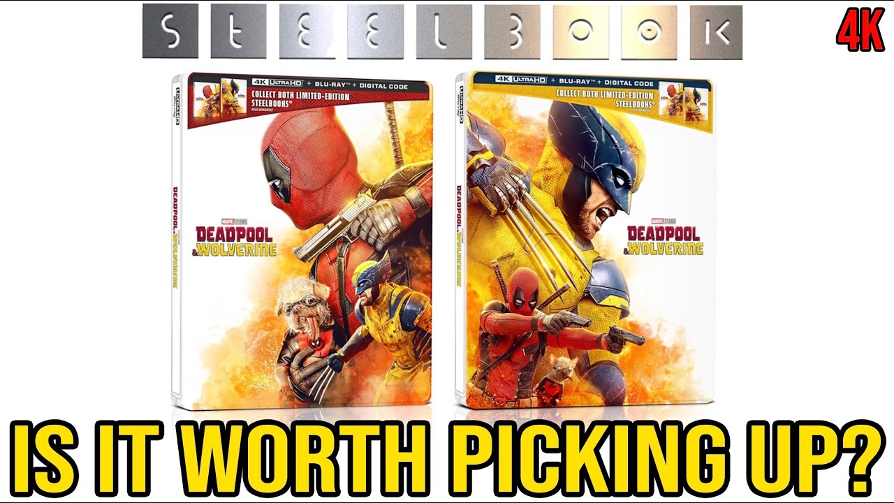 Deadpool & Wolverine 4K Blu-Ray #steelbook #unboxing and #review | #fyp ...