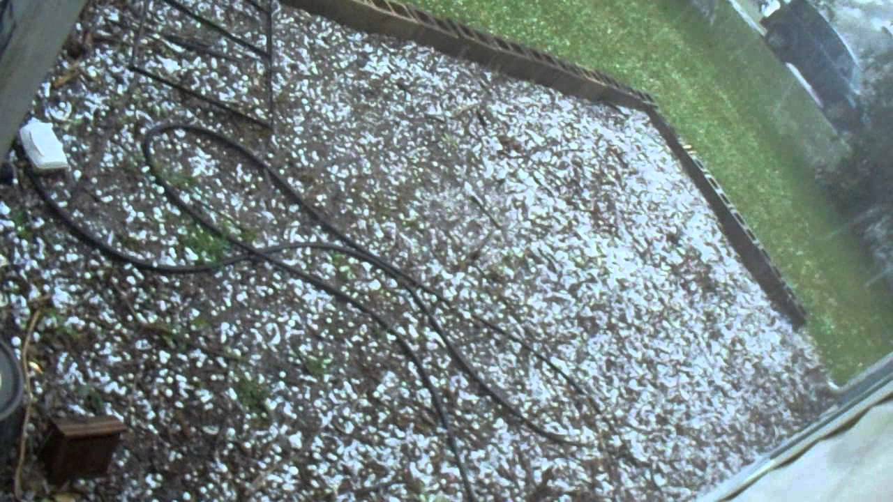 8/22/15 Severe hail event, Clearwater KS - YouTube