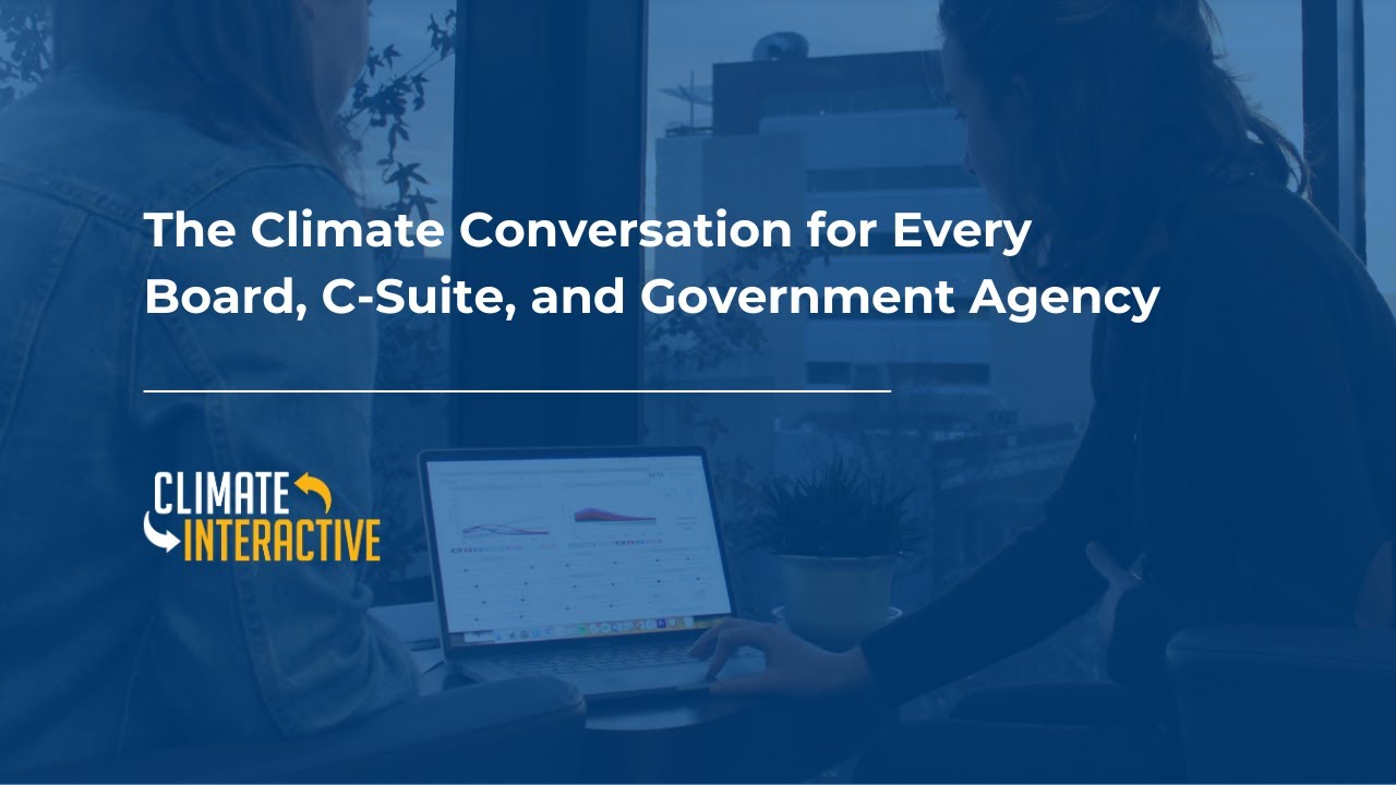 The Climate Conversation for Every Board, C-Suite, and Government ...