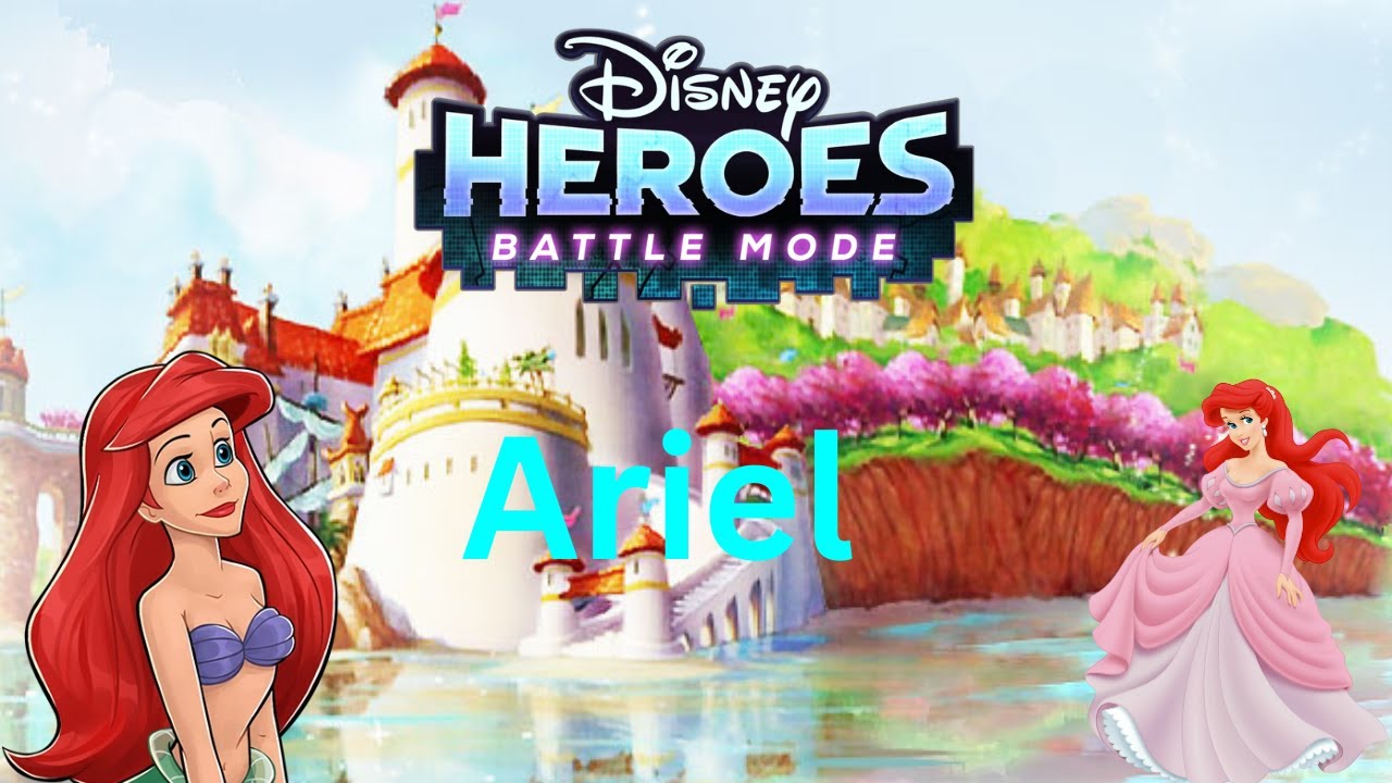 Disney Heroes Battle Mode - Ariel Gameplay - YouTube