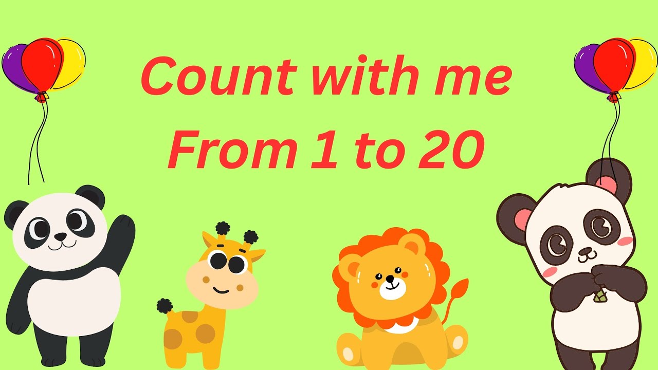 Counting 1 to 20 | Number Songs For Children | Learn Numbers | Popular ...
