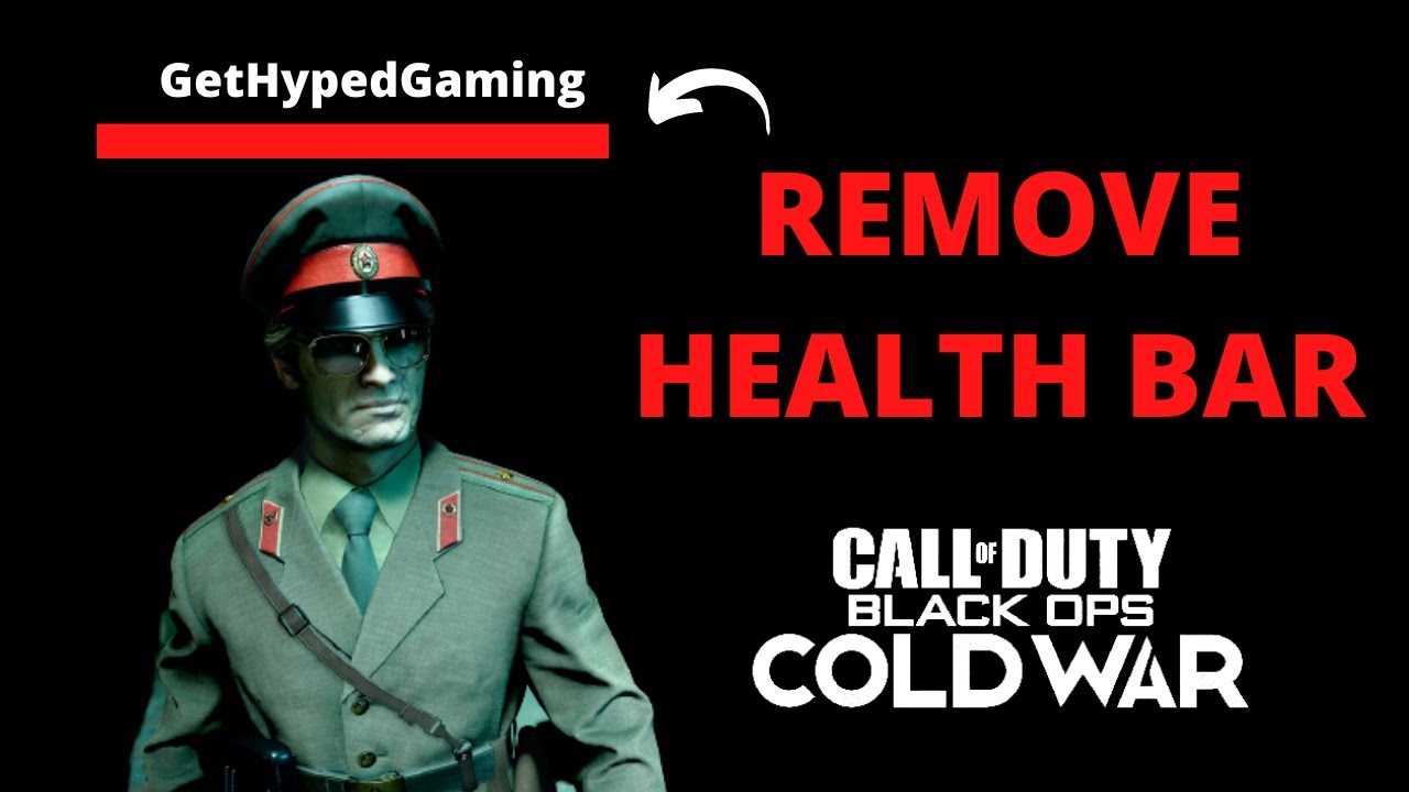 Remove Health Bar From Enemy Call Of Duty Cold War - YouTube