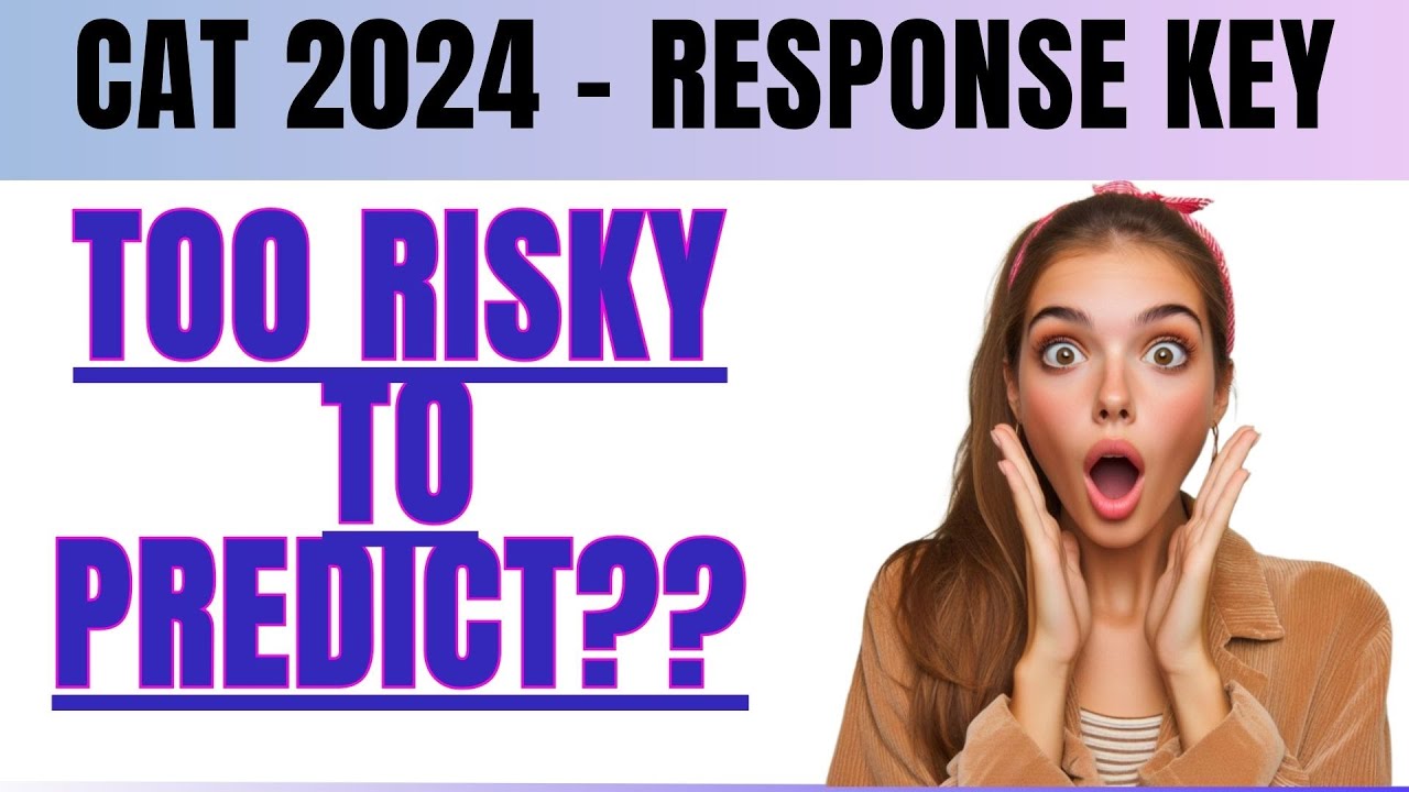 CAT response key is available now | How to plan now? - YouTube