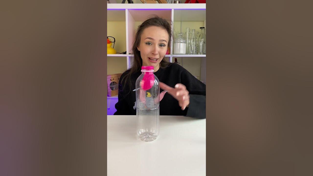 😉 Розыгрыш. Надуть шарик внутри бутылки. - YouTube