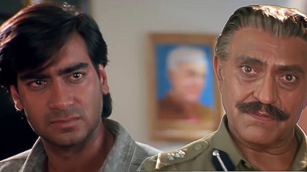 Jaan - Ajay Devgan, Twinkle Khanna, Amrish Puri - Best Scene - Filmy ...