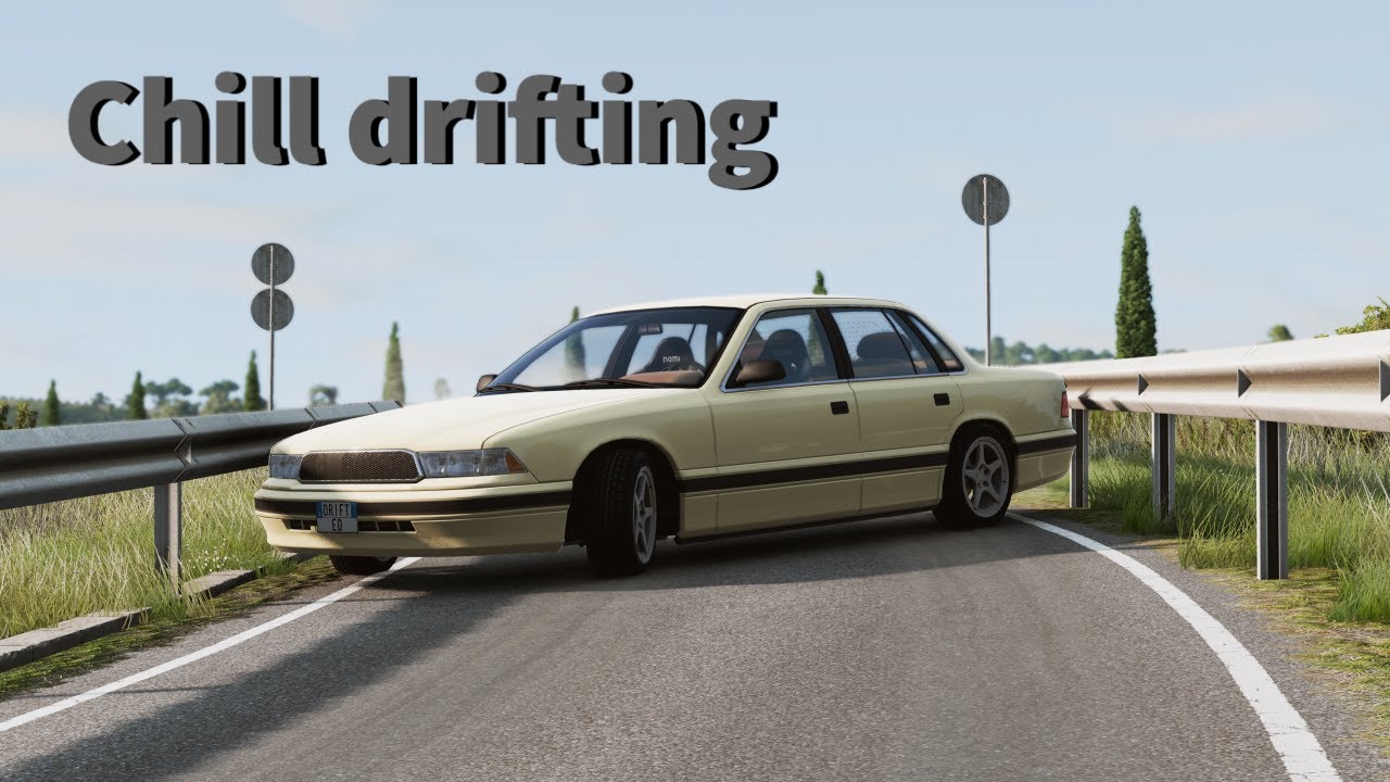 Chill drifting in BeamNG Drive - YouTube