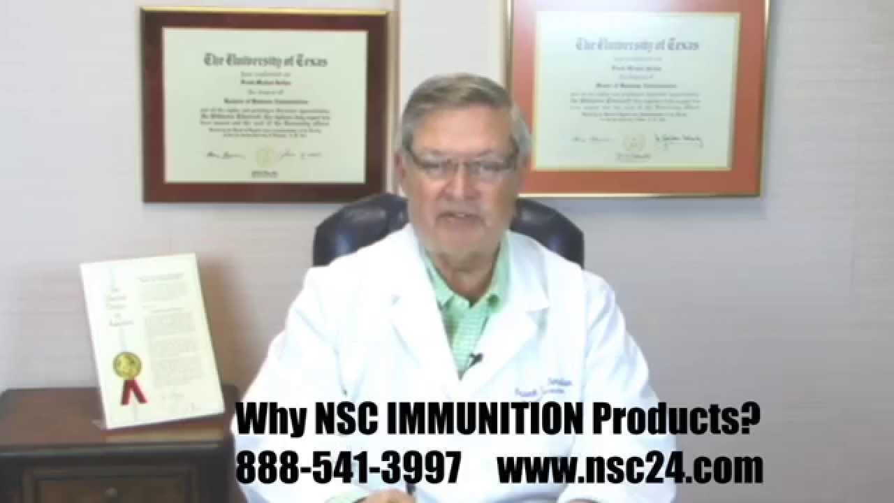 Why NSC IMMUNITION Products? - YouTube