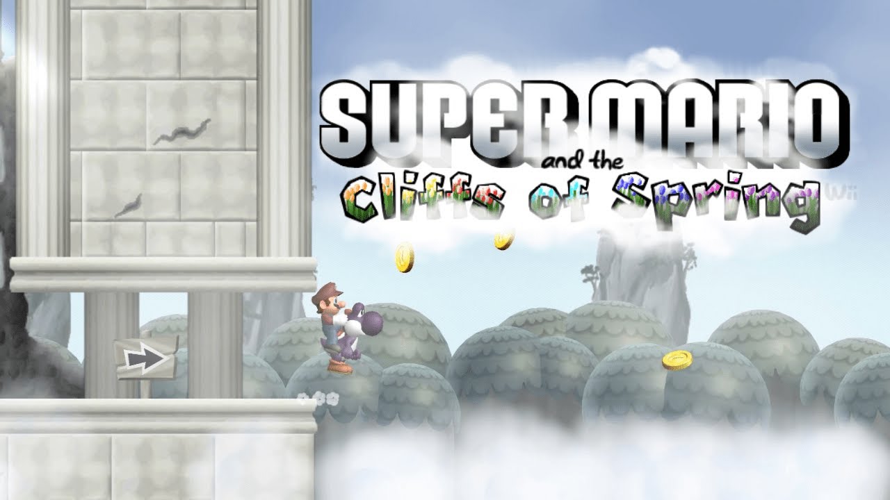 Super Mario & The Cliffs Of Spring #4 Walkthrough - YouTube