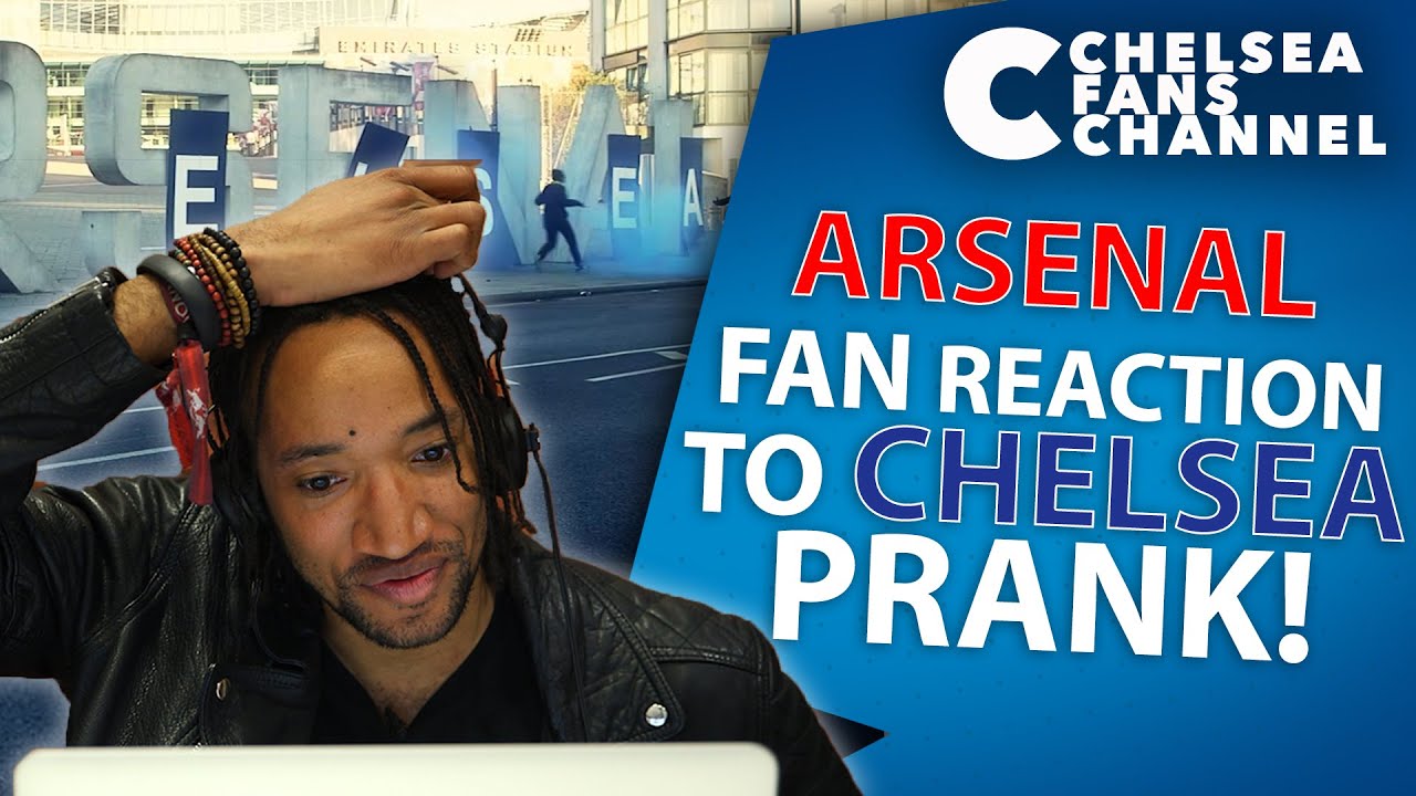 ARSENAL FAN REACTS TO EMIRATES PRANK! - Arsenal vs Chelsea REACTION ...