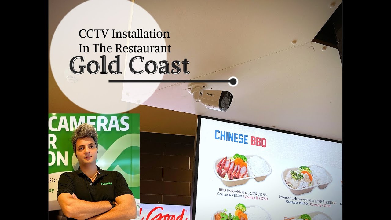 How to install Security Cameras In The Restaurant In GoldCoast - IP ...
