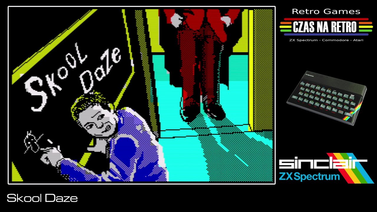 Skool Daze - ZX Spectrum - YouTube