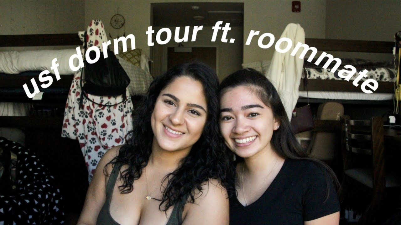 USF THE VILLAGE DORM TOUR FT. ROOMMATE - YouTube