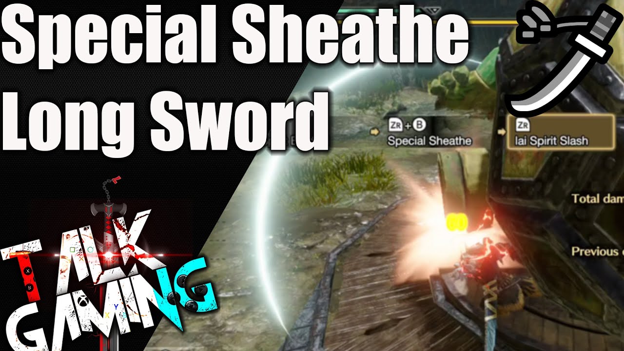 Monster Hunter Rise: Long Sword Special Sheathe Build - YouTube