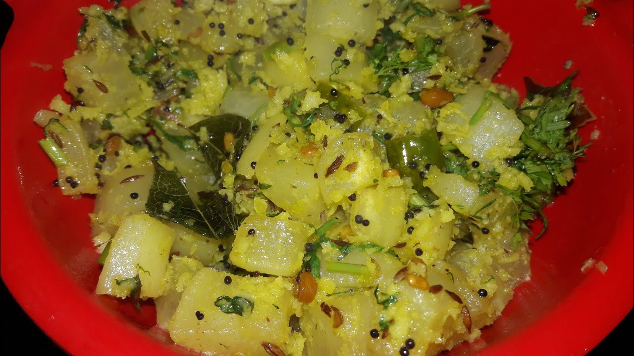 Moolangi palya recipe/ Dry moolangi palya recipe / How to make moolangi ...